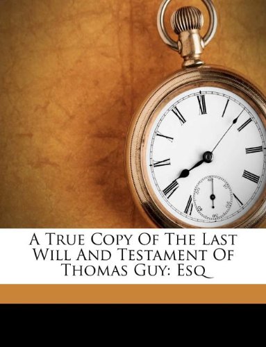 Thomas Guy (1644 — 1724), British publisher | World Biographical ...