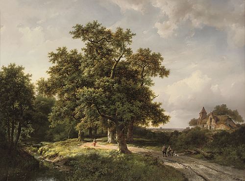 Marinus Koekkoek (September 25, 1807 — January 28, 1868), Dutch painter ...