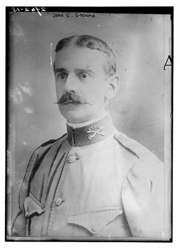 John Groome (March 20, 1862 — August 31, 1930), commissioner, colonel ...