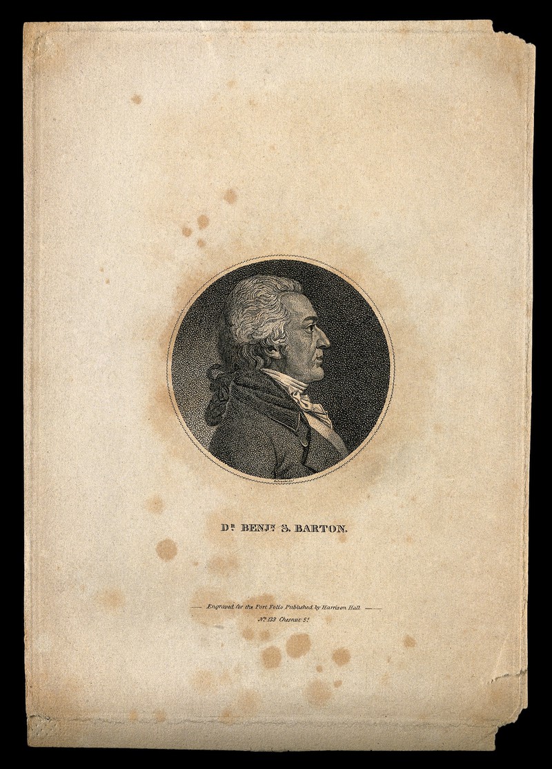 Benjamin Barton (February 10, 1766 — February 19, 1815), American ...