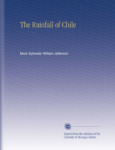 Mark Jefferson (March 1, 1863 — August 8, 1949), American geographer ...